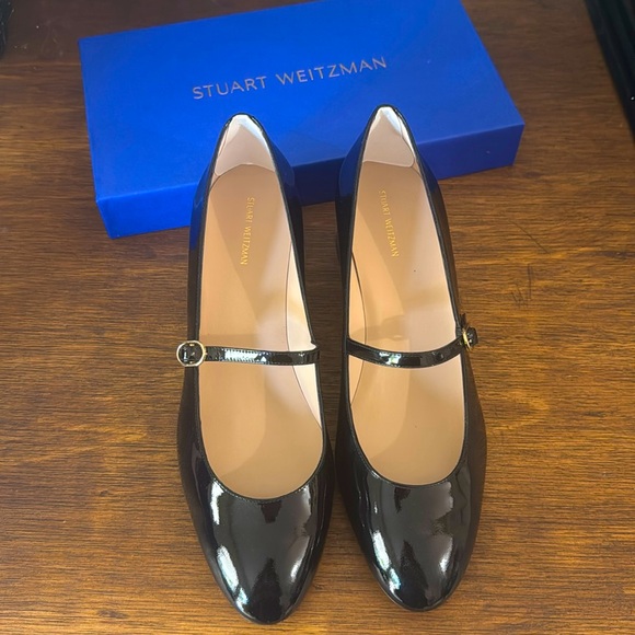 Stuart Weitzman | Shoes | Stuart Weitzman Gabby 45 Mary Jane Black ...